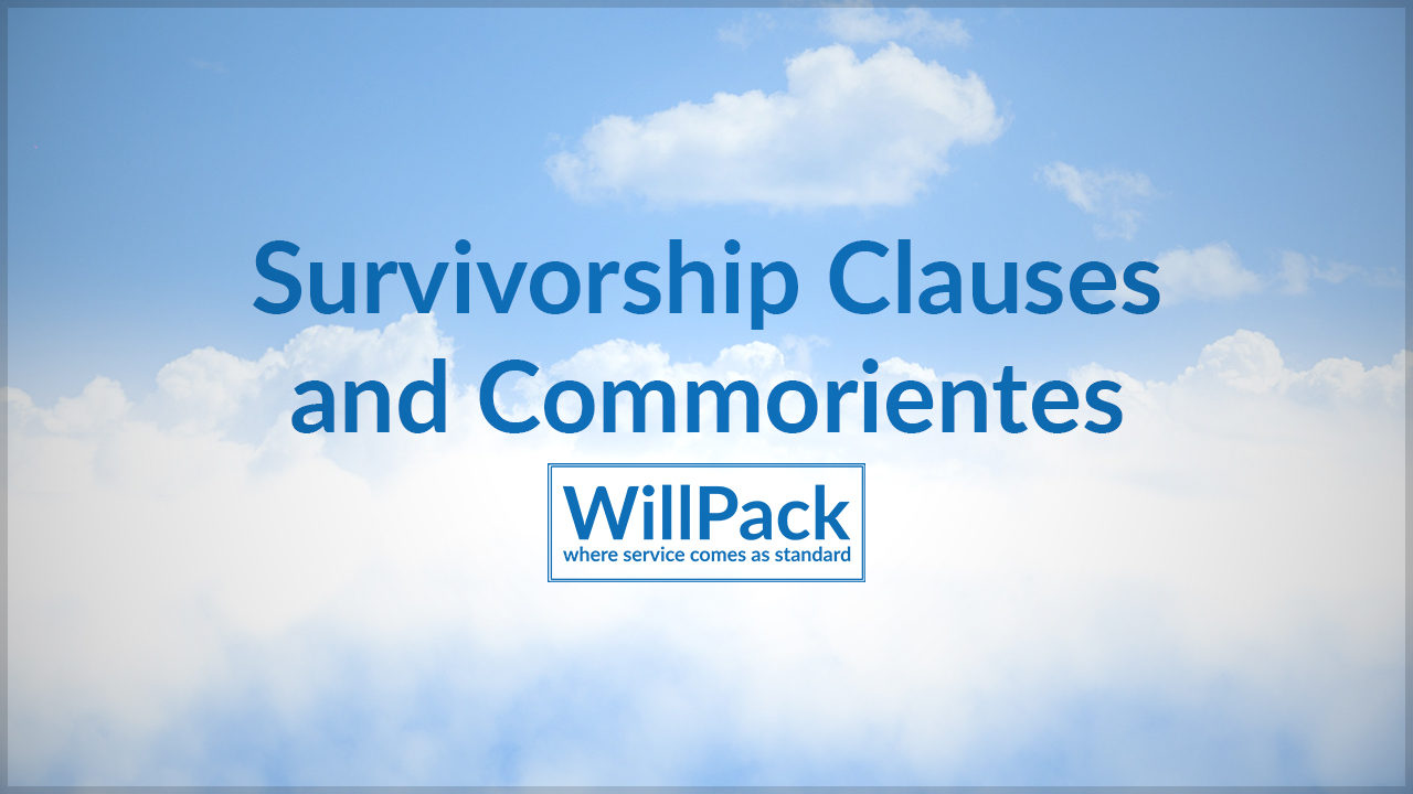 Survivorship Clauses And Commorientes WillPack Survivorship Clauses And Commorientes WillPack